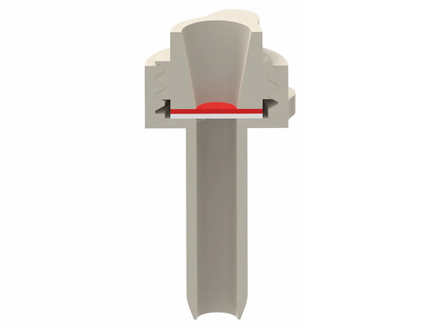 Septum Adapter, ND9 Septum, 20 mm Long– MSE Supplies LLC