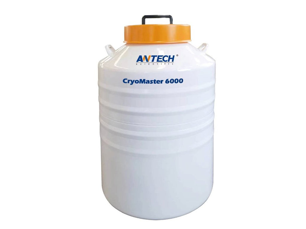 Antech 50L Liquid Nitrogen (LN2) Dewar, With Racks & Boxes | Antech