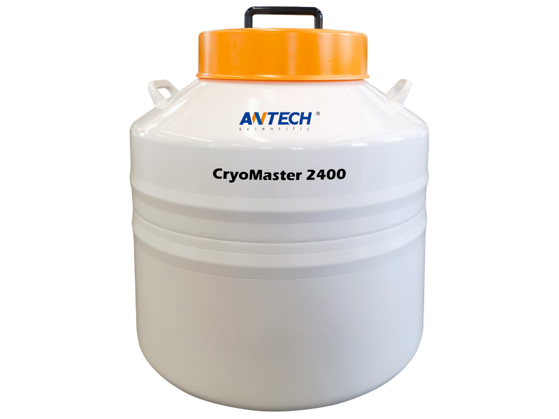 Antech 65L Liquid Nitrogen (LN2) Dewar, With Racks | Antech