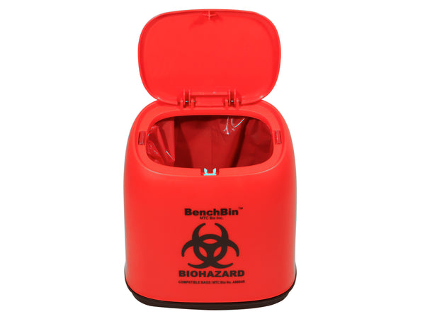 BenchBin™ Benchtop Biohazard Bin | MTC Bio