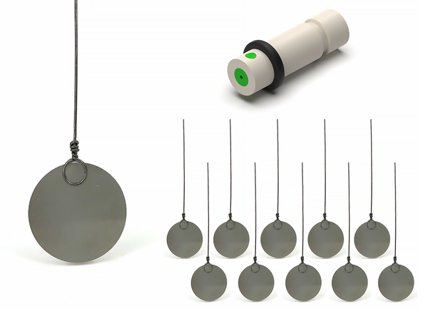 Current collector - Stainless Steel 316L foil with Tantalum clip and s ...