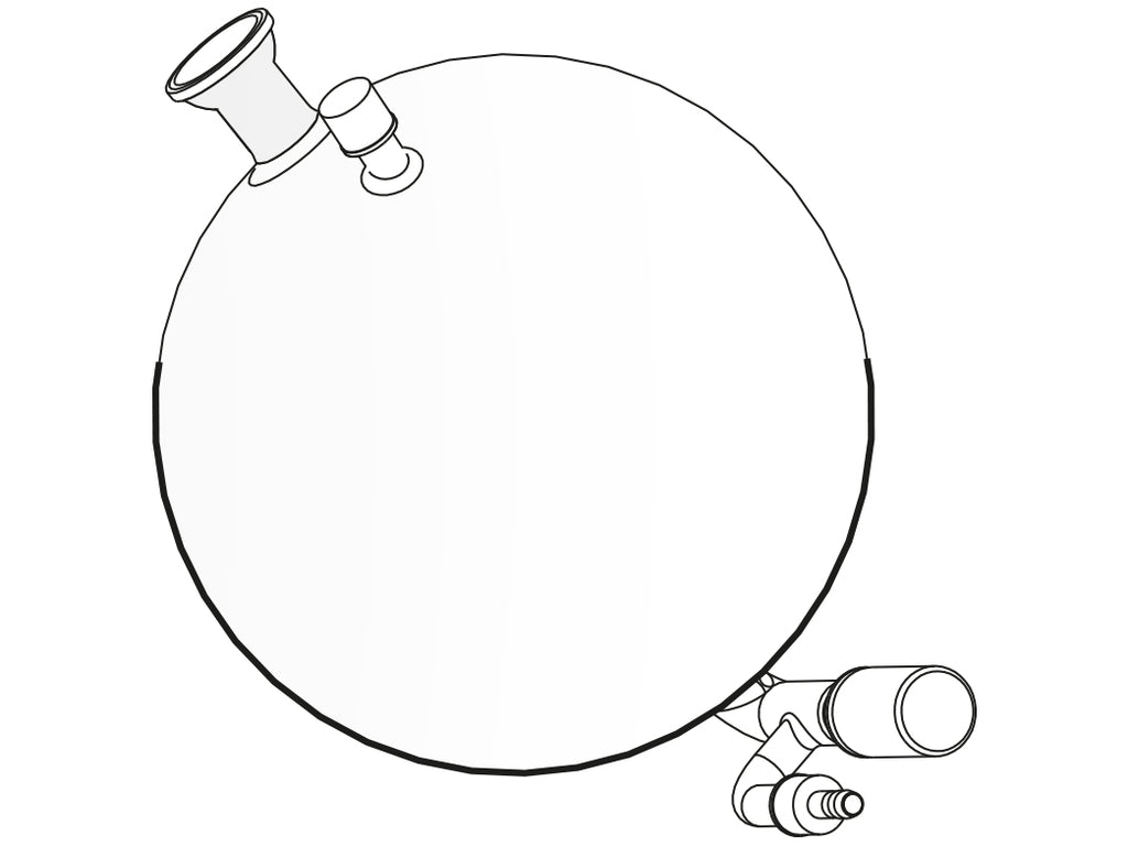 Heidolph 10L Receiving Flask with Drainage Underneath | Heidolph North ...