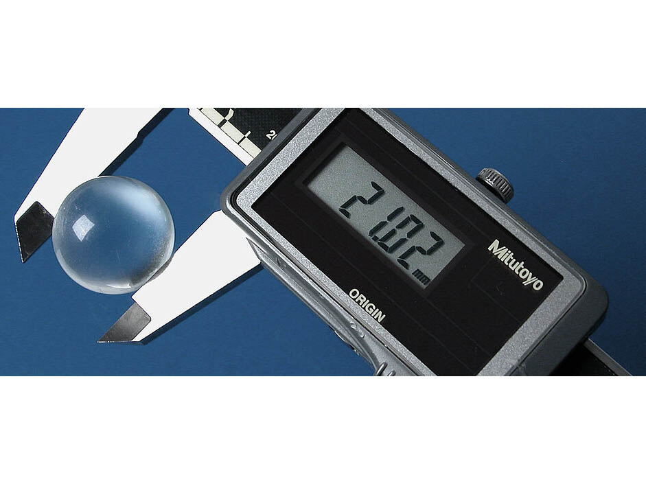 Hilgenberg Borosilicate Precision Glass Beads with Smooth Surface, Pk of 100 Pcs | Hilgenberg GmbH