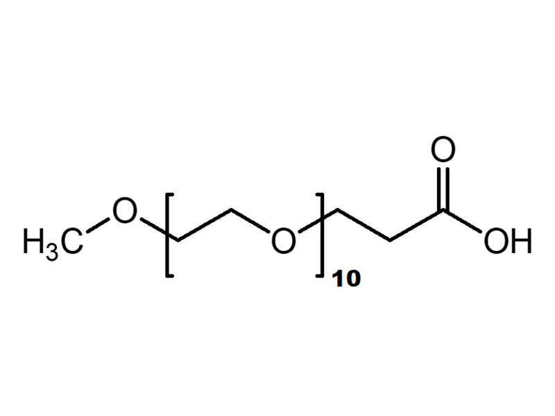 Monodispersed Poly(Ethylene Glycol) from PurePEG:mPEG10-OCH2CH2COOH | PurePEG