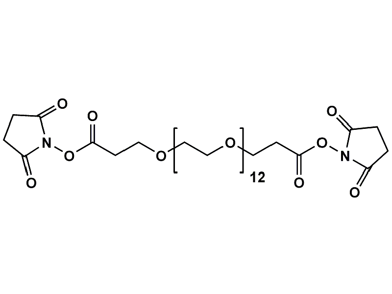 Monodispersed Poly(Ethylene Glycol) from PurePEG:NHS-PEG12-NHS | PurePEG