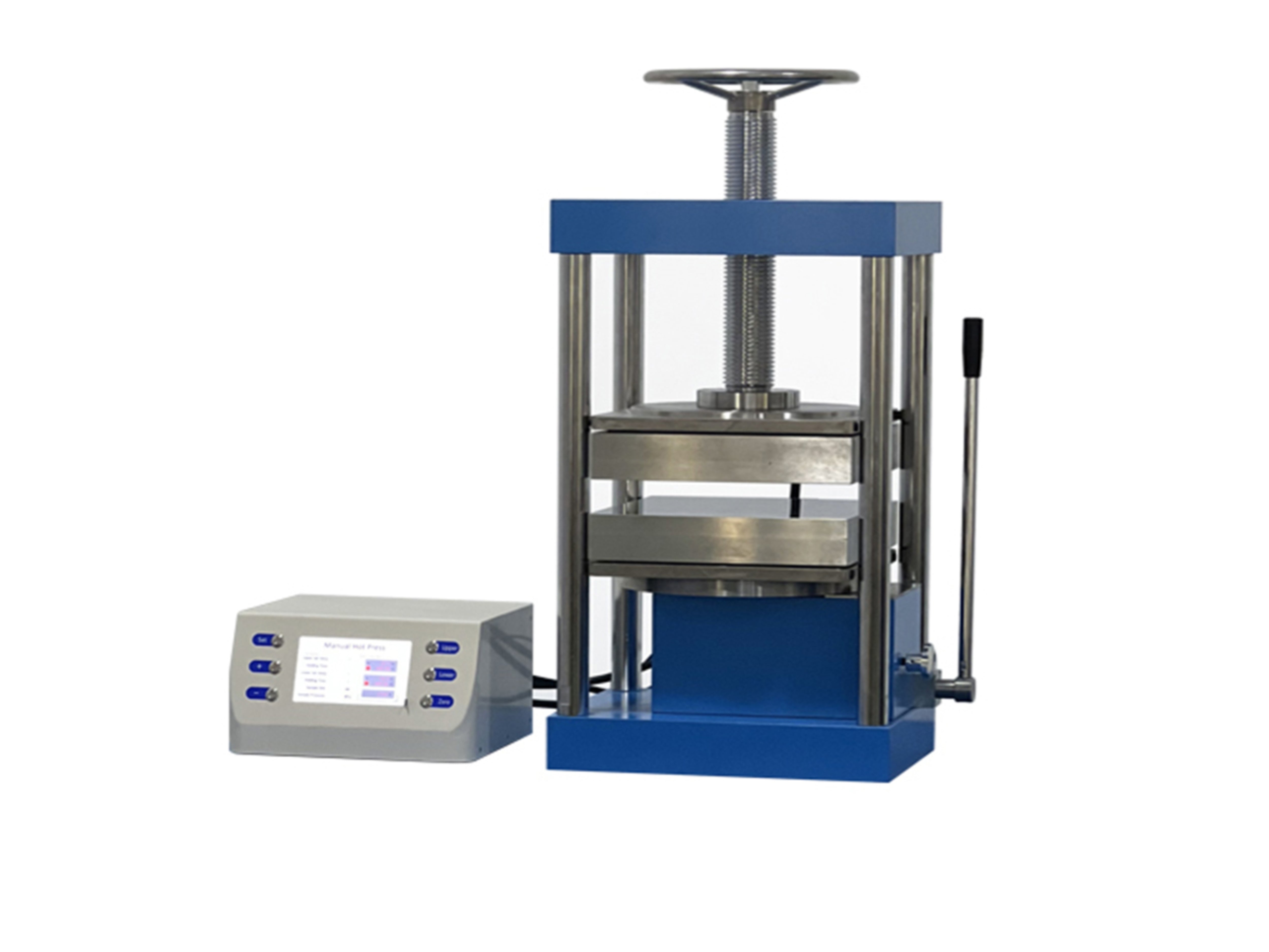 MSE PRO 40-Ton Heated Lab Press (500°C) with Dual Flat Heating Plates ...