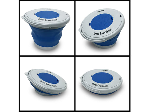 MSE PRO BioBucket™ Collapsible Laboratory Bucket | MSE Supplies LLC