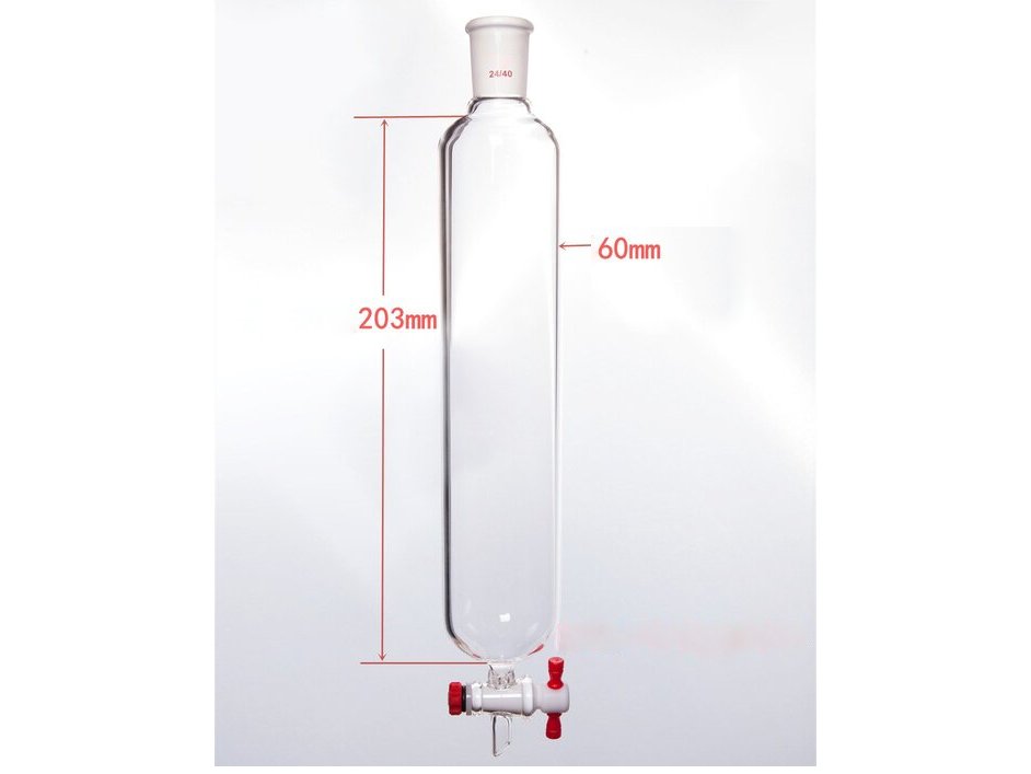 MSE PRO Chromatography Column, φ60mm, Effective Length 203mm, Aperture ...