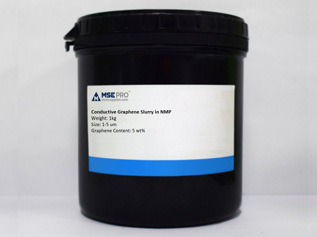 MSE PRO Conductive Graphene Slurry in NMP, 1kg | MSE Supplies LLC