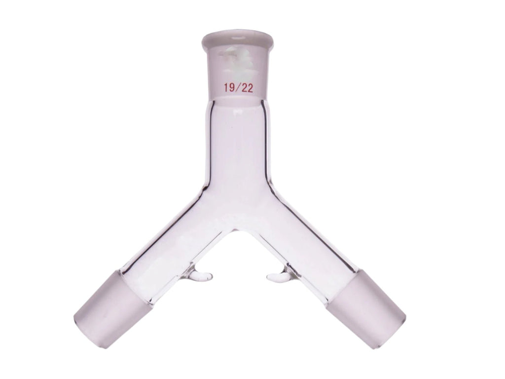 MSE PRO Inverted "Y" Type Connector, Ground Joint: 19/22 | MSE Supplies LLC