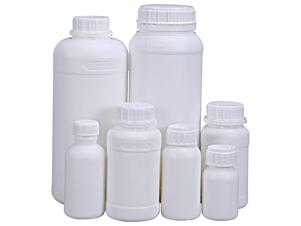 MSE PRO Laboratory HDPE Bottles for Storage and Transportation, Pack of ...