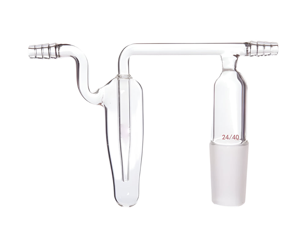 MSE PRO Oil Bubble Ventilation Joint, Grinding Mouth: 24/40 – MSE Supplies