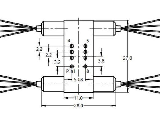 MSE PRO Quad 2×2 Bypass Optical Switch | MSE Supplies LLC