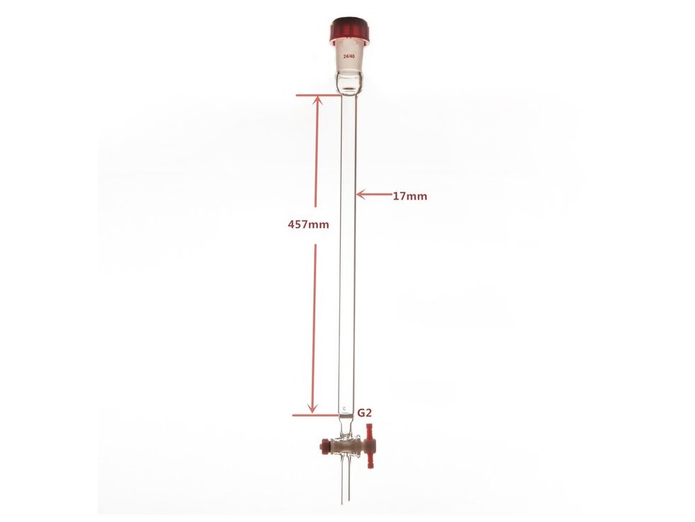 MSE PRO Sand Plate Chromatography Column, External Threads, φ17mm – MSE ...
