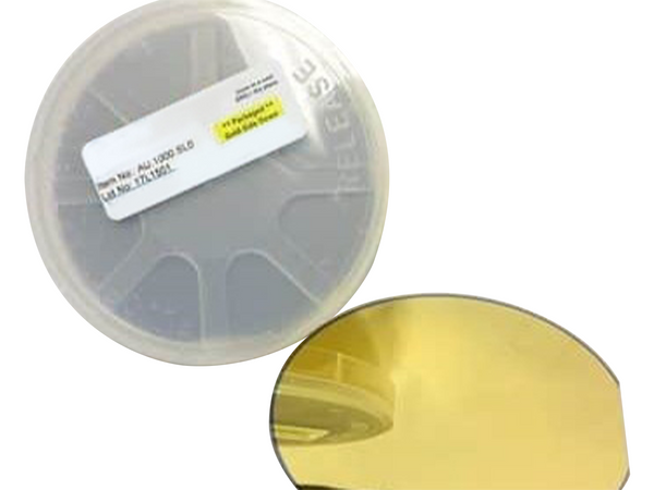 Platypus Silicon Wafers with 50 nm Gold (1 wafer) | Platypus