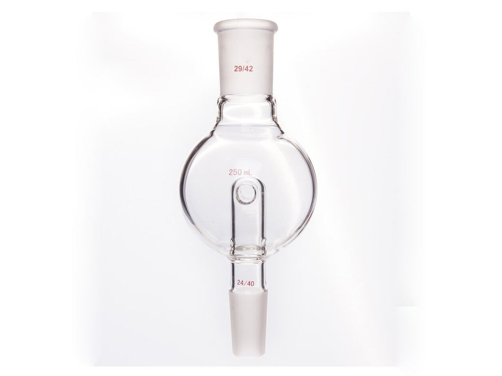 MSE PRO Splash-Proof Balls, with Backflow Hole, Upper Mouth: 29/42, Lower Mouth: 24/40, 250mL ...