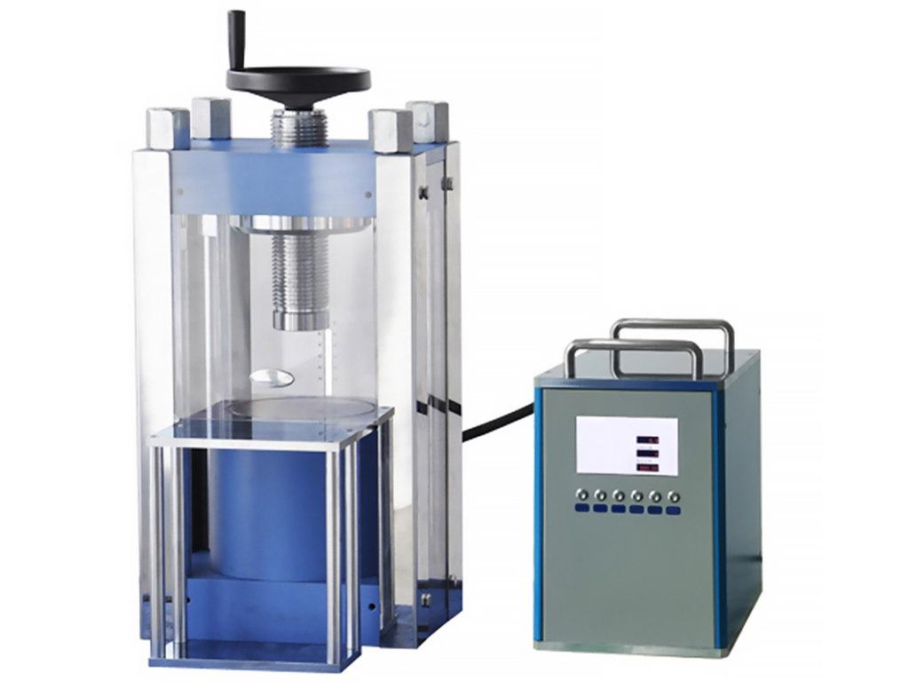 MSE PRO Split Type 100-Ton Electric Hydraulic Pellet Press with Safety ...