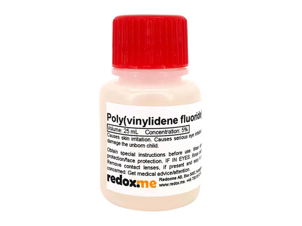 Poly(Vinylidene Fluoride) Binder (PVDF) - 200 mL | Redox.me