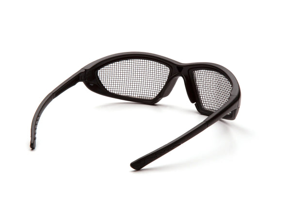 PYRAMEX Full Frame Trifecta® Wire Mesh Safety Glasses, PK of 12 | PYRAMEX