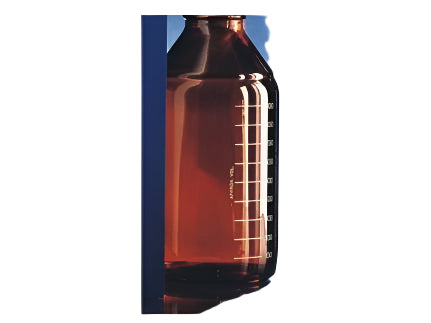Witeg Laboratory Bottles With Screw Thread Amber Stained Borosilicate ...
