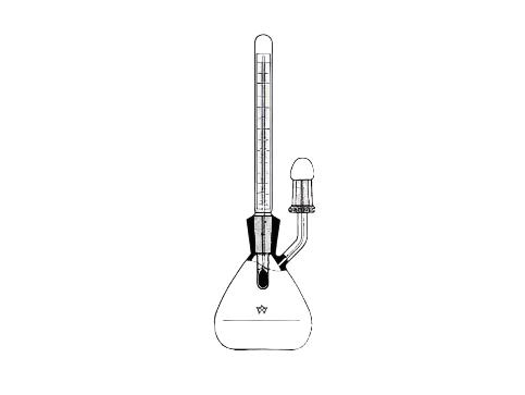 Witeg Pycnometer With Thermometer 100 ml | Witeg