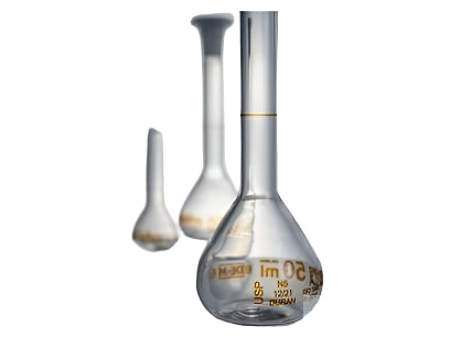 Witeg Volumetric Flasks Class A With ST Brown Graduated USP | Witeg