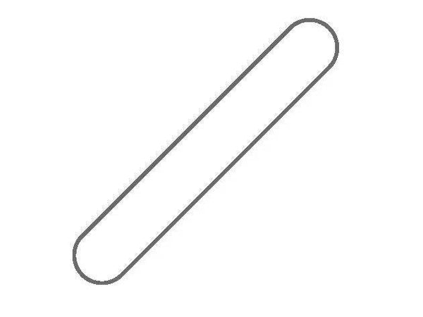 IKA IKAFLON 10 Round Magnetic Stirring Bar (6mm Dia. x 10mm, 5 pcs ...