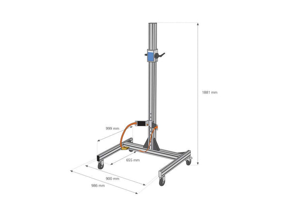IKA R2850 Floor Stand for Overhead Stirrers | IKA