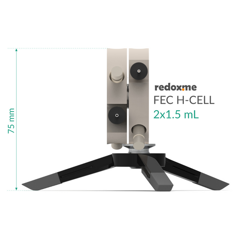 Flow Electrochemical H-Cell setup