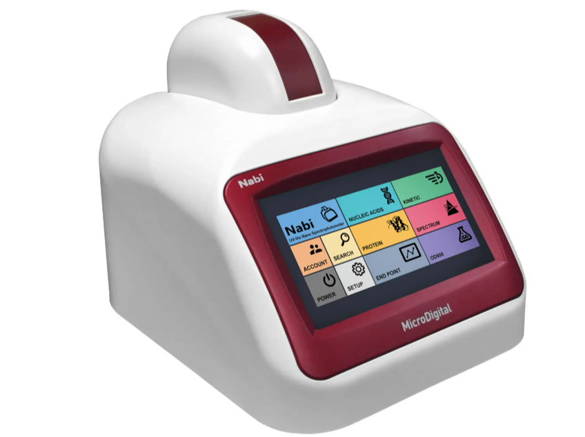 Nabi Ultraviolet-Visible (UV/Vis) Nano Spectrophotometer – MSE Supplies