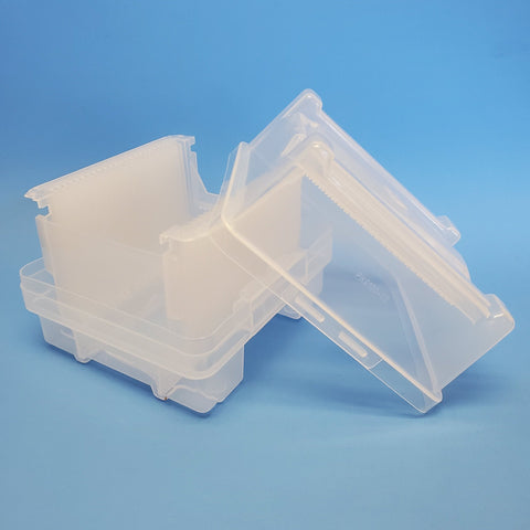 MSE PRO 6 inch Diameter 25 Wafers Carrier Box, Polypropylene, Cleanroo ...