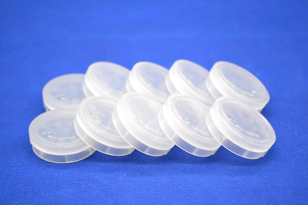 MSE PRO Cleanroom Class 100, 1 Inch Single Wafer Carrier Case (Pack of 10)