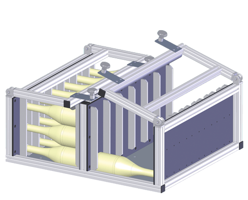 Rack system for champagne bottles (Edmund Buhler, Made in Germany)– MSE ...