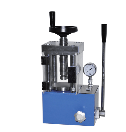 MSE PRO Lab Scale 24-Ton Manual Hydraulic Pellet Press with Safety Shi ...